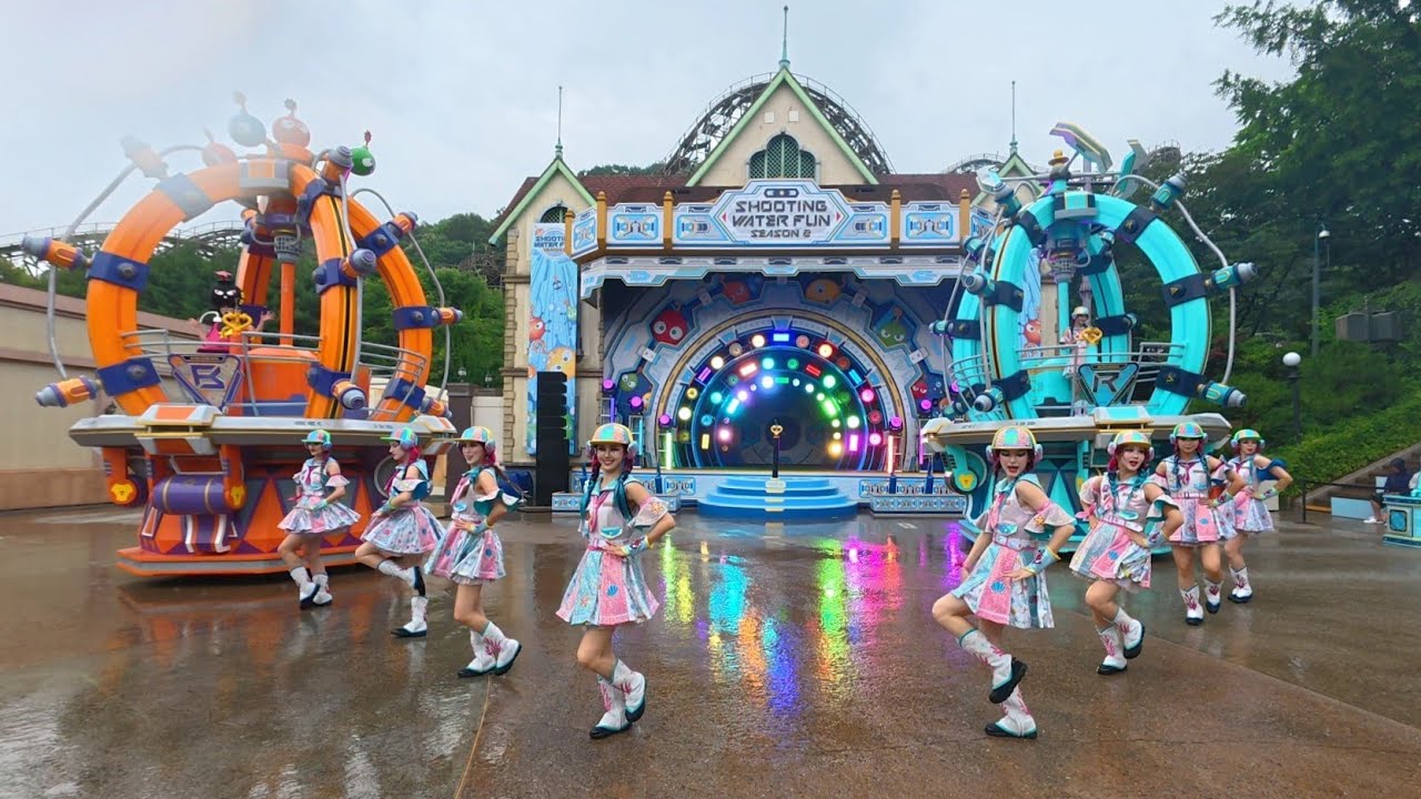 [4K] 2025.06.21/2 에버랜드 슈팅워터펀 시즌2 : 게임 속으로, Shooting Water Fun Season2 ...