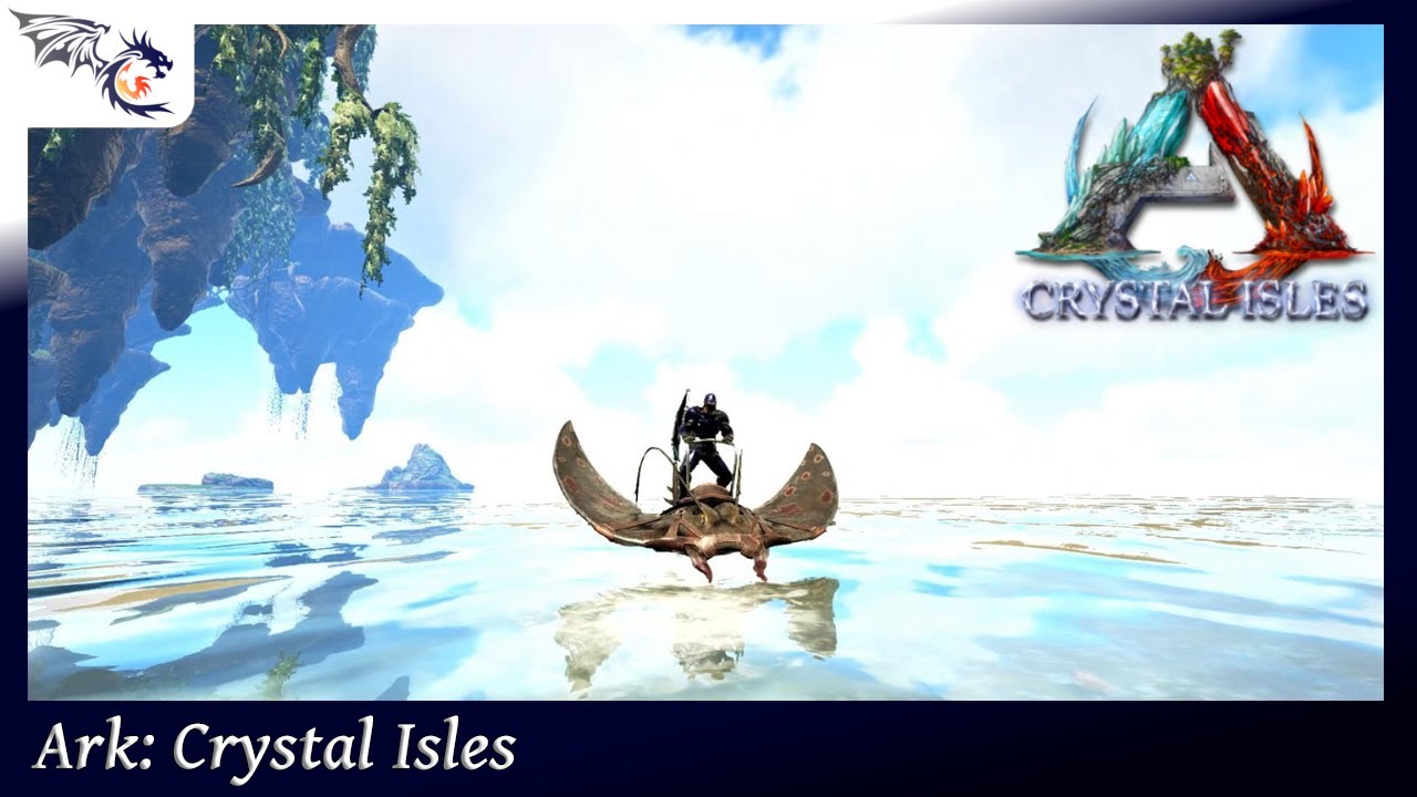 Taming A Manta | ARK: Crystal Isles #42 - YouTube