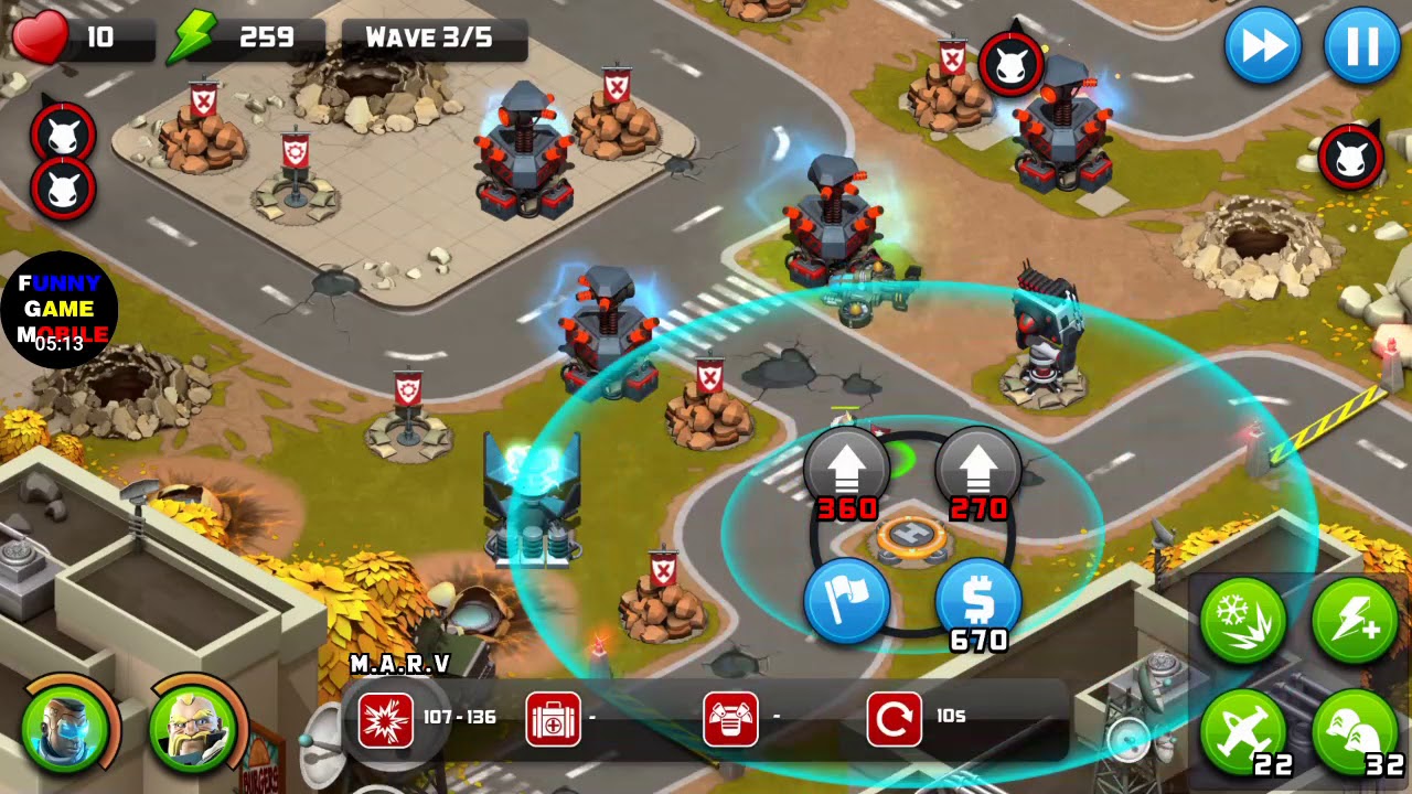 FGMobile - Alien Creeps TD: Event Nightmare Missions 3 ( Without ...