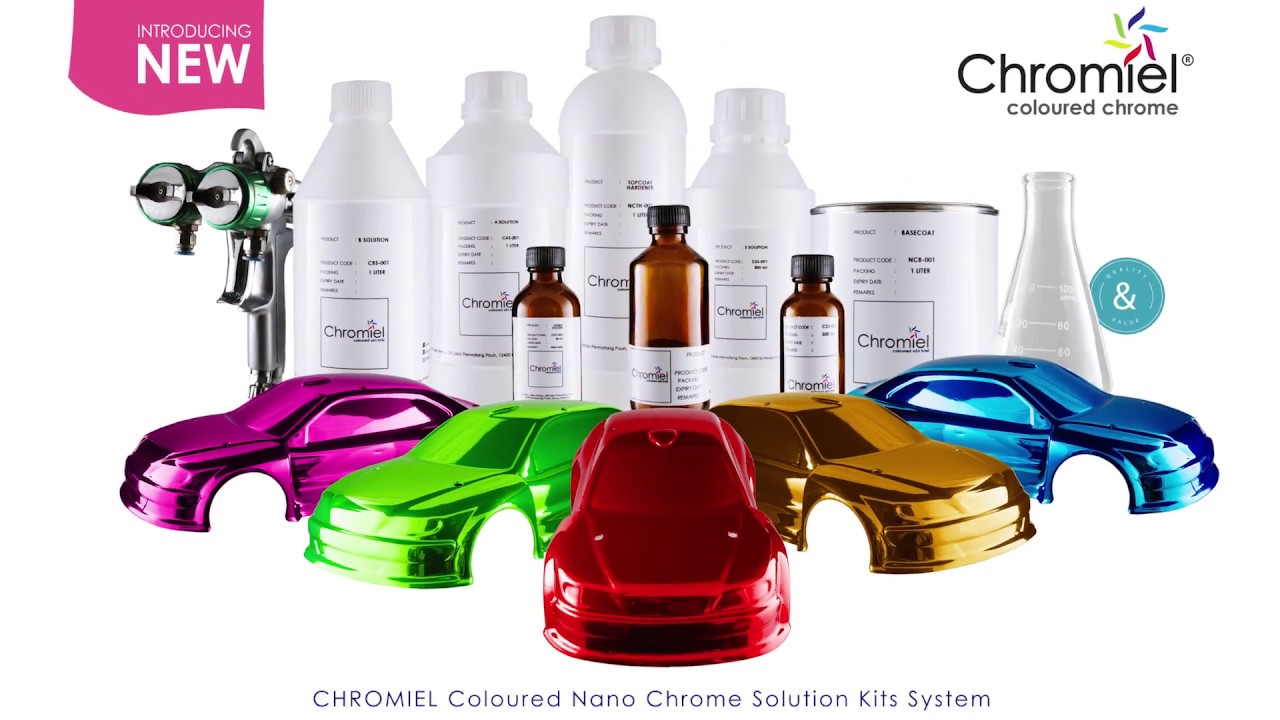 Chroming process of Signage on medium-density fibreboard (MDF) - YouTube