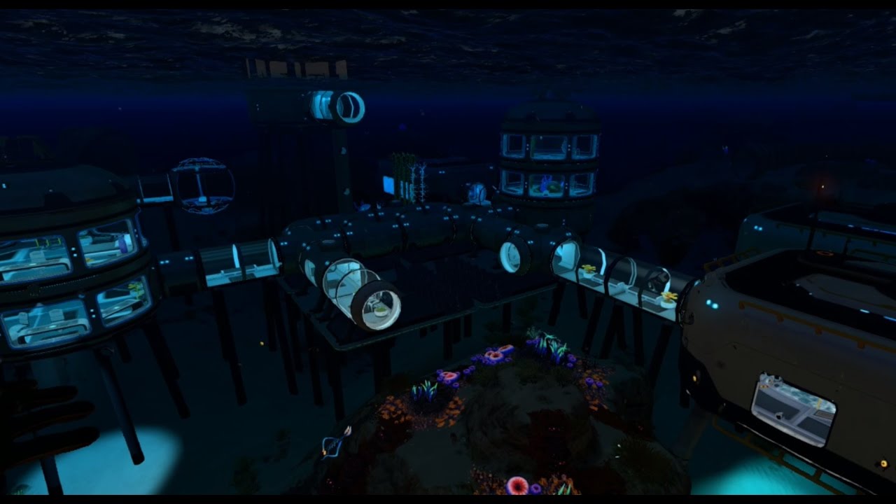 Subnautica | "Atlantis" Personal Sea Base Tour - YouTube