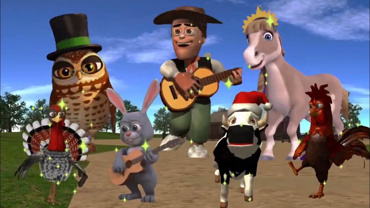 Zenón, la vaca Lola, la potranca Margarita, la lechuza, el conejo, el ...