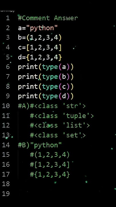 Comment Answer Shortvideo Shortsviral Shorts Short Python Coding Pythonprogramming Quiz