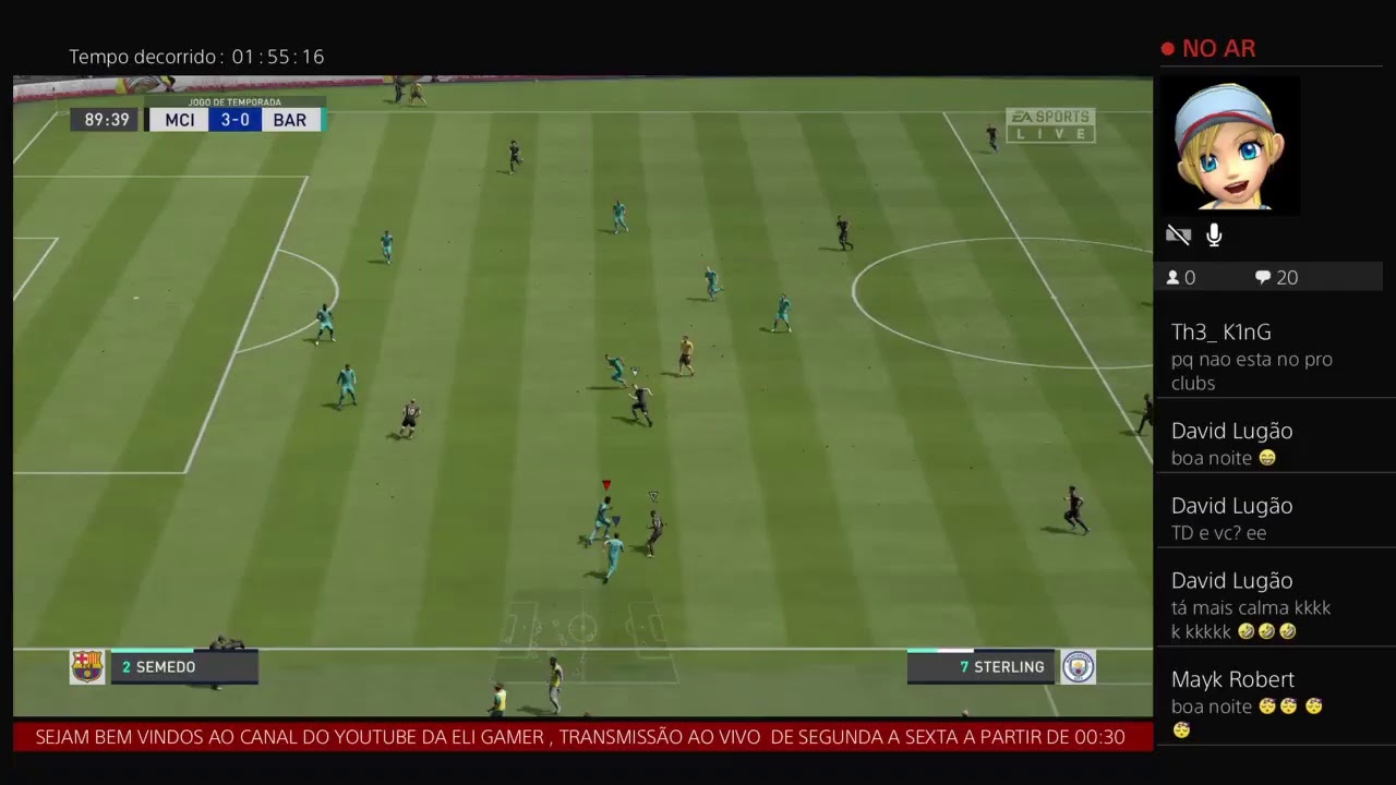 TEMPORADA CO-OP - FIFA 20 - ELI GAMER - PLAYSTATION 4 - YouTube