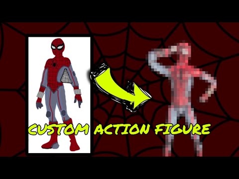 CUSTOM SPIDER-MAN ACTION FIGURE (Customs Corner ep 1) - YouTube