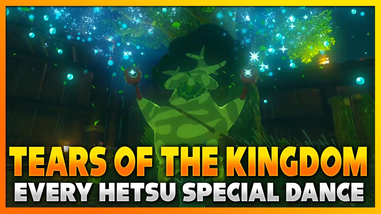 Every Hetsu Dance in Tears of the Kingdom - YouTube