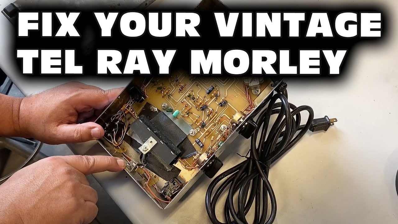 3 Simple Repairs for your Vintage Tel-Ray Morley Pedal - YouTube