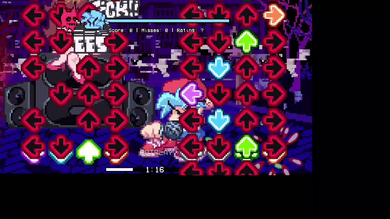 FNF thorns recharted with death notes/hurt notes (FINISHED VERSION ...