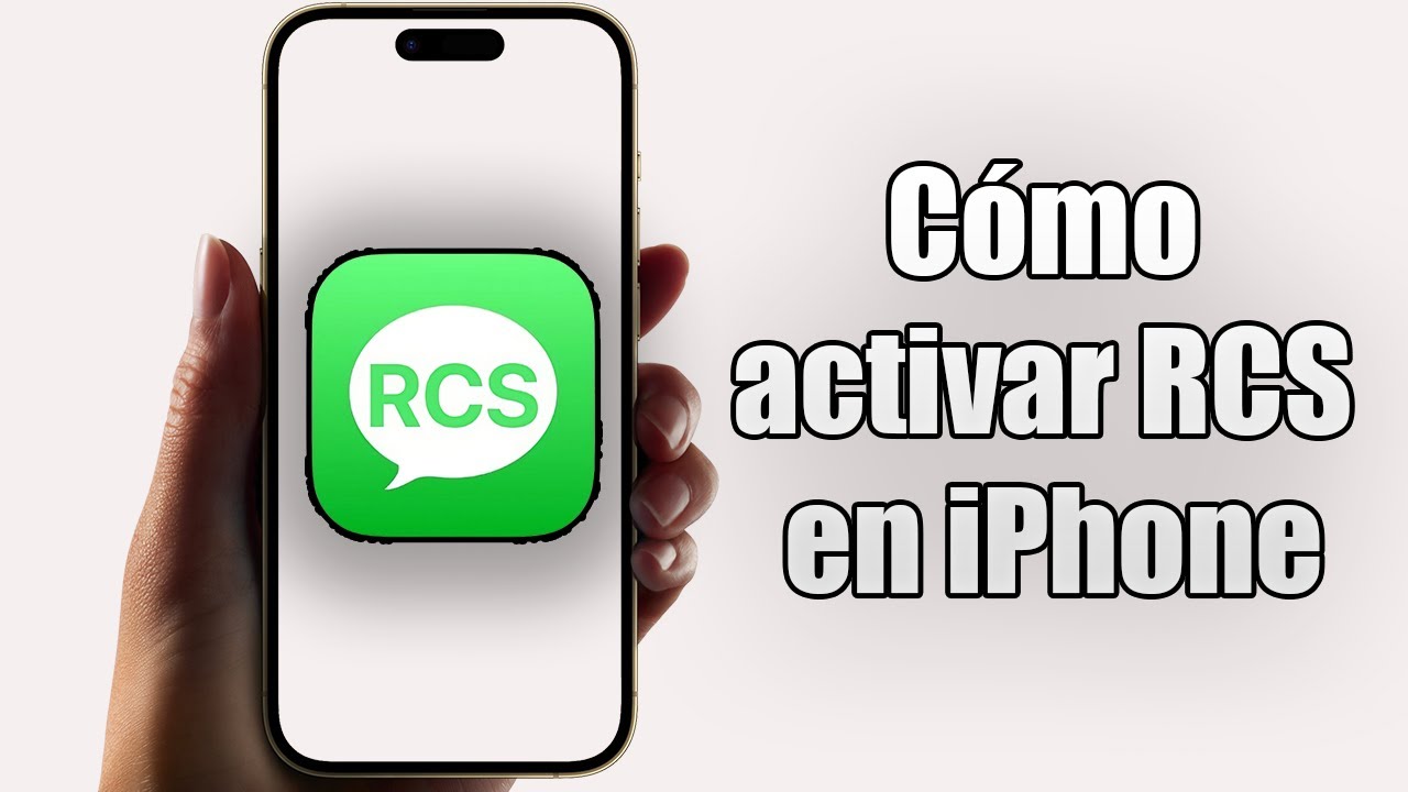 Cómo activar RCS en iPhone (2024) - YouTube