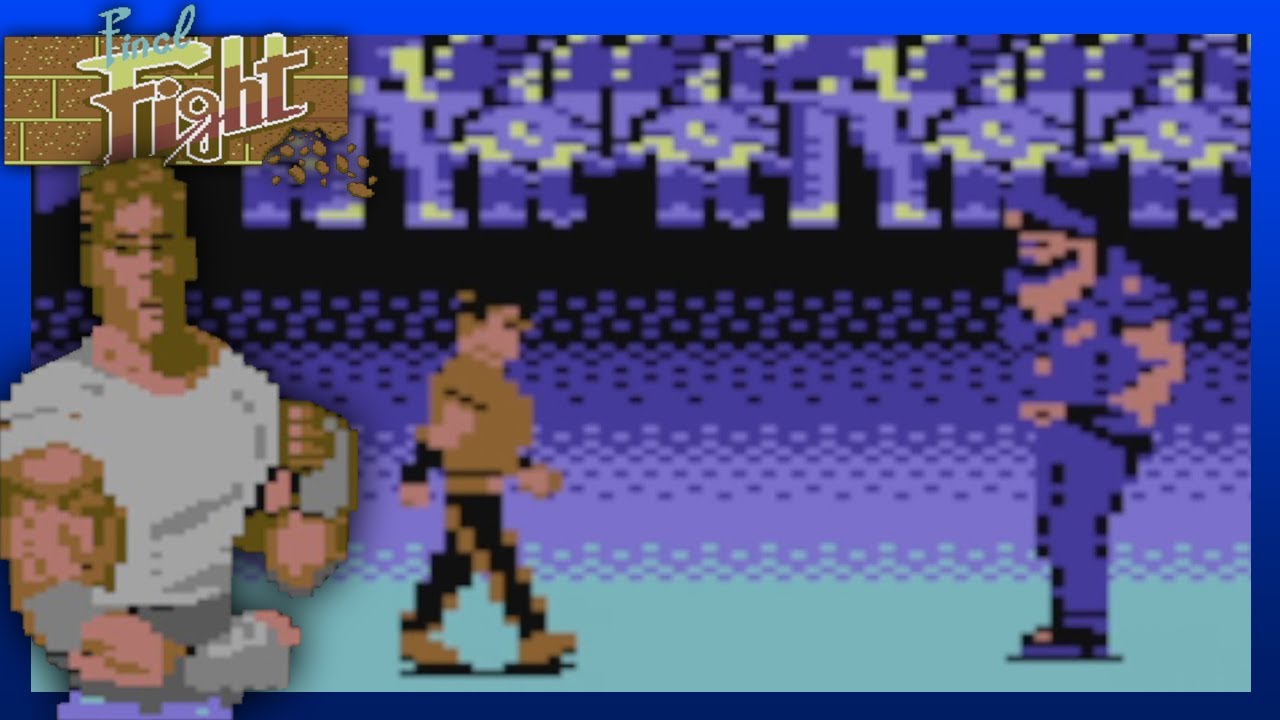Final Fight (Commodore 64) Level 3 - WEST SIDE | Playing With Cody ...