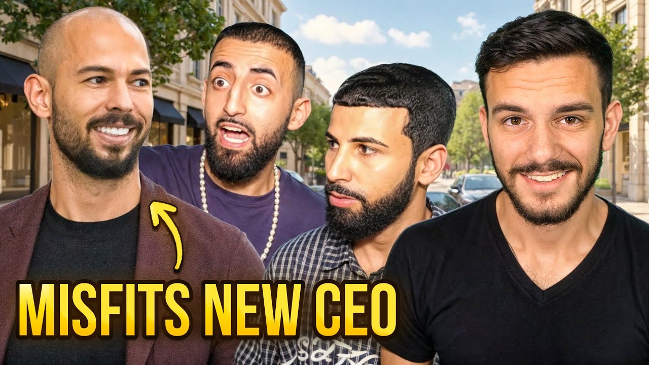 Andrew Tate Is Misfits Boxing’s New CEO (w/ Adam Saleh & Slim) - YouTube