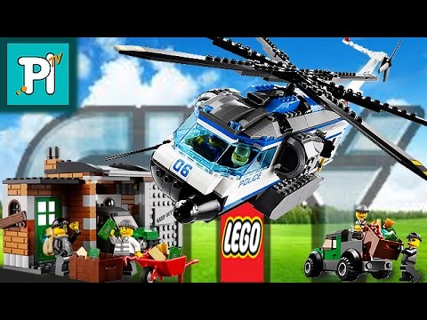 ЛЕГО Сити Полицейский Вертолет 🔴 Как Сделать LEGO Машинку /ЛЕГО 60046 ...