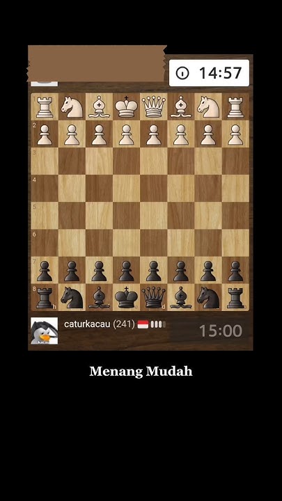 Menang Mudah | Catur Chess.com #catur #chess #chessgame #chesstactics #chesscom - YouTube