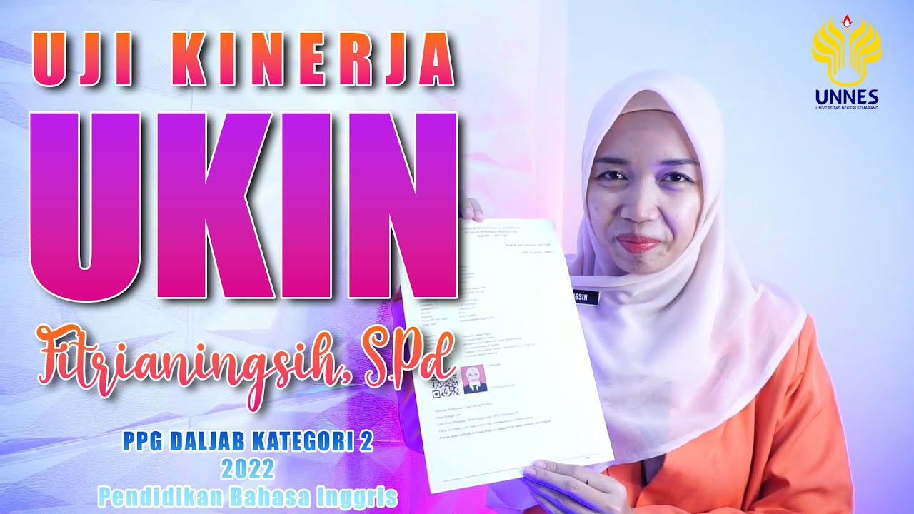 Contoh Uji Kinerja (UKIN) PPG DALJAB 2022 / PENDIDIKAN BAHASA INGGRIS ...