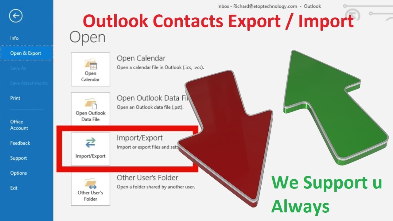 Export Contacts From Outlook How To Export Contacts From Outlook And Export Contacts From Outlook How To Export Contacts From Outlook And