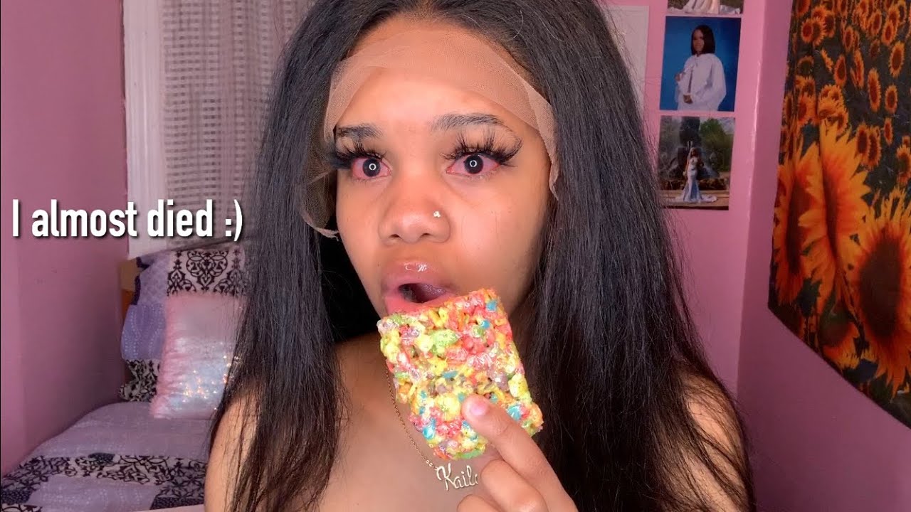 i ate an edible and installed a wig lol :) - YouTube