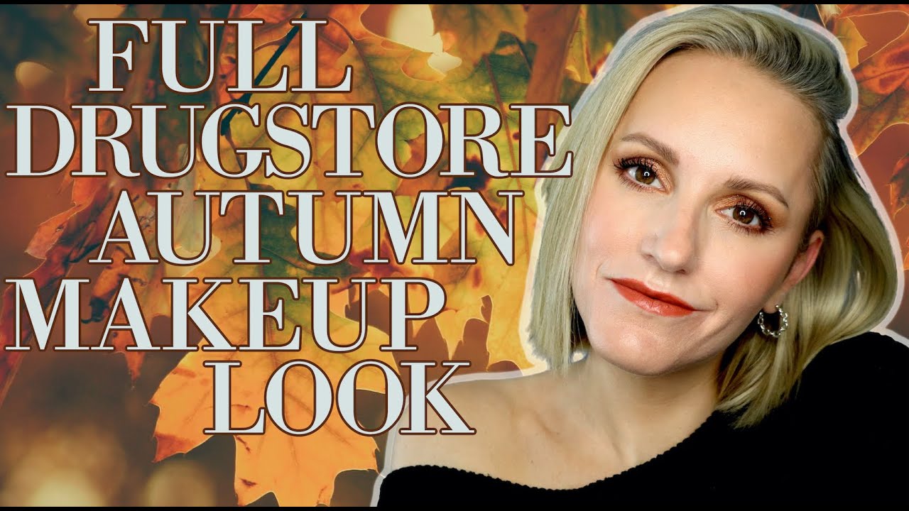 Testing out new Drugstore Products - Easy Autumnal/Fall Look - YouTube