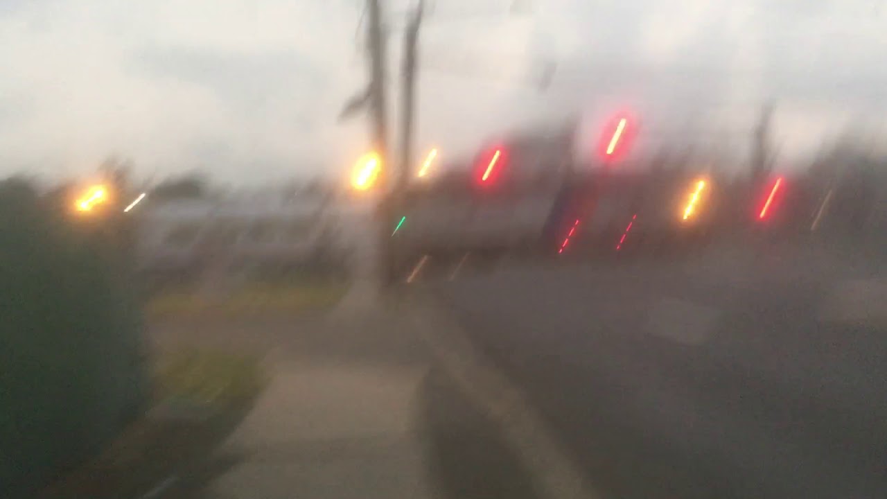 GP40PH-2B NJT 4203 depart Essex Street Station during the crazy ...