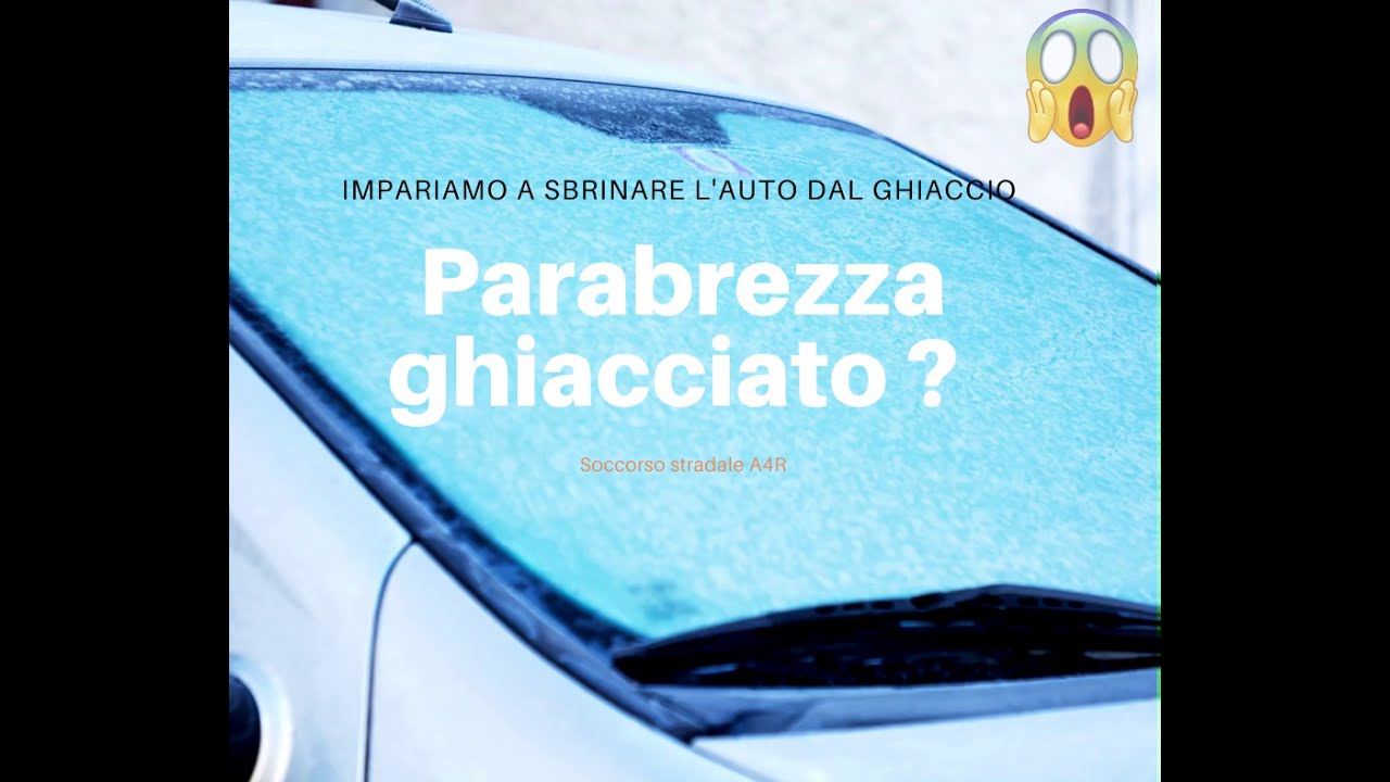 Come sbrinare il parabrezza ghiacciato? NO PROBLEM - YouTube