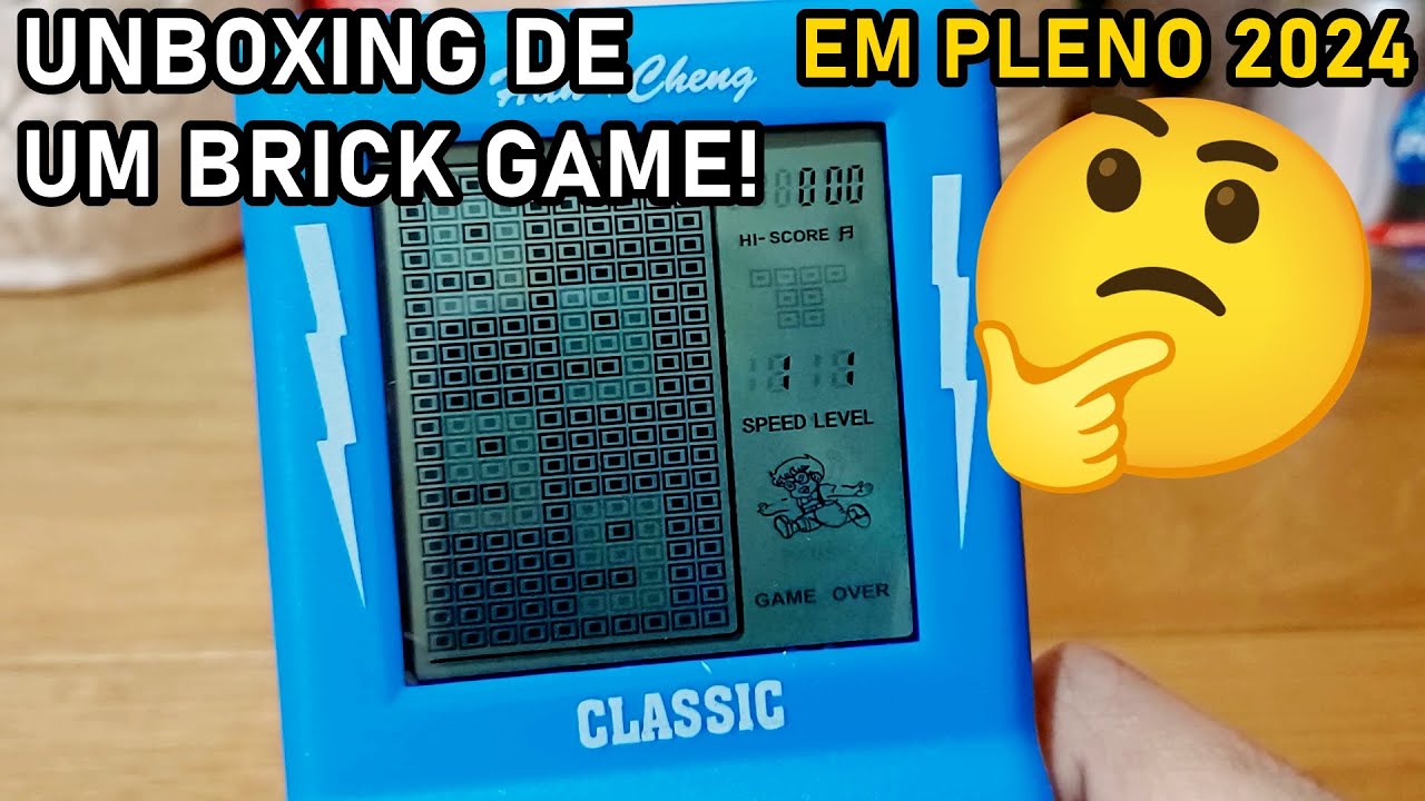 Unboxing de um Brick Game + Gameplays...! - YouTube