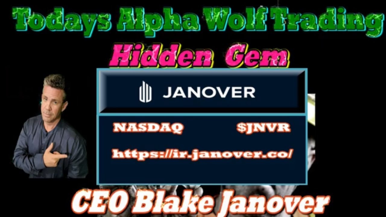Alpha Wolf Follow Up With CEO Blake Janover Janover Inc $JNVR - YouTube
