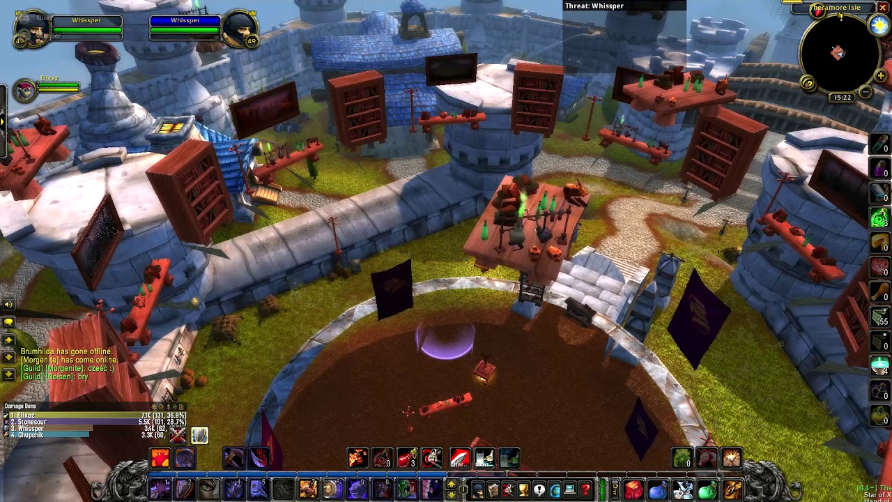 WoW Classic disappearing tower - YouTube