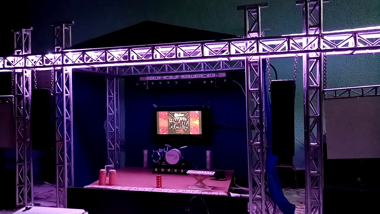 MINI ESCENARIO A ESCALA...!!! - YouTube
