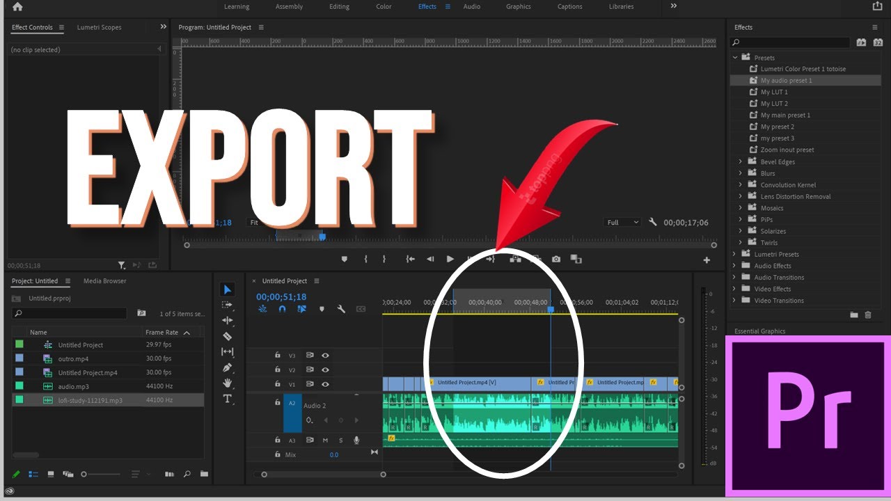 Export Specific Parts Of Your Video In Adobe Premiere Best Export Export Specific Parts Of Your Video In Adobe Premiere Best Export