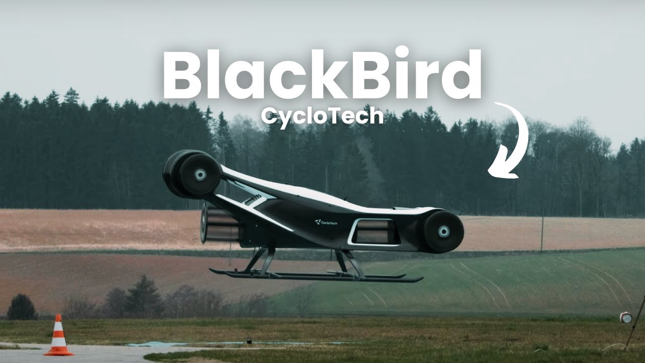 CycloTech Blackbird Flying Car Ready To Takeoff in 2025 | Revolutionizing Aircraft Design - YouTube