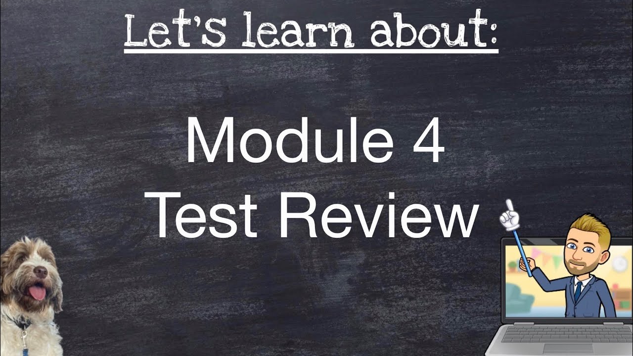 Mod 4 Test Review - YouTube