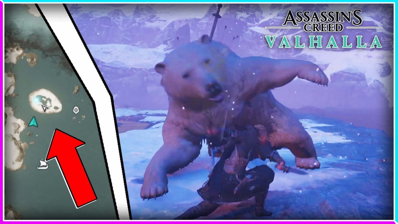 "Bear of the Blue Waters" Legendary Animal Location Guide - Assassin's ...