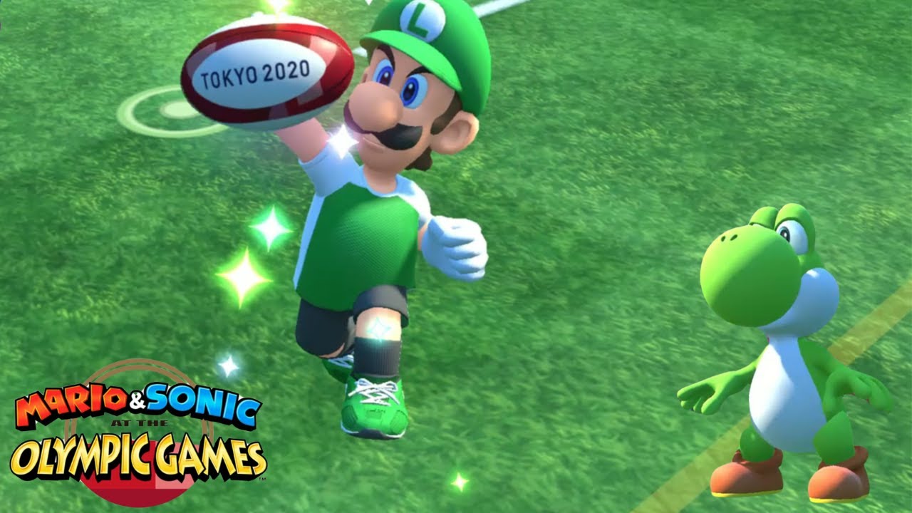 Mario & Sonic At The Olympic Games Tokyo 2020 (Rugby Seven) Mario Sonic ...