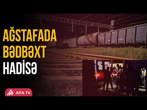 15 yaşlı yeniyetmə vaqonun üzərinə çıxdı, cərəyan vurdu | APA TV