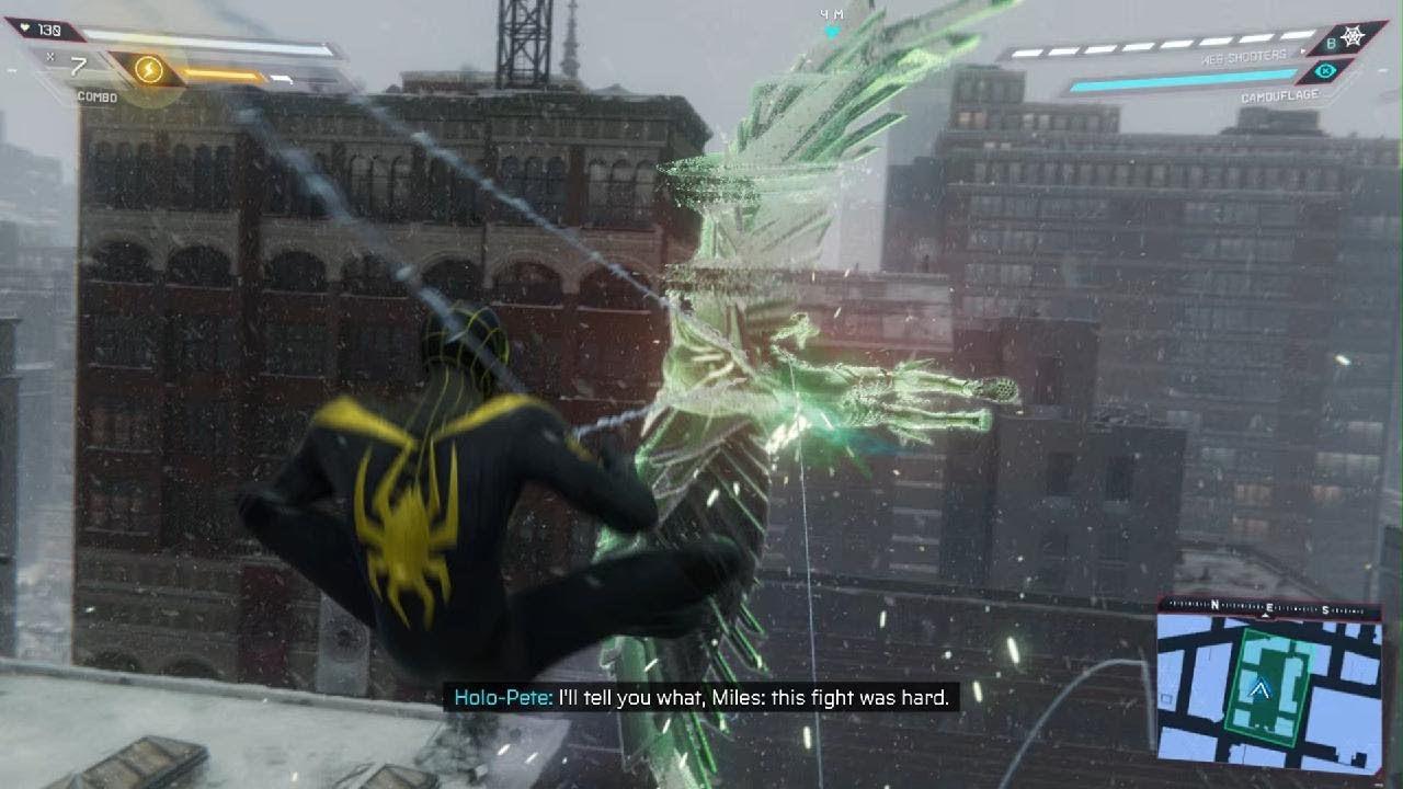 Spider Man Miles Morales Special Vulture Fight Youtube