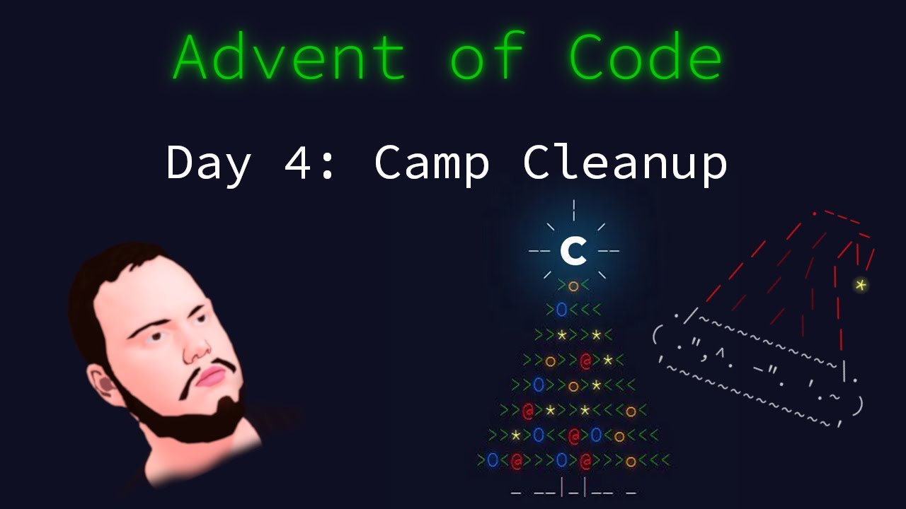Advent of Code 2022 C# - Day 4: Camp Cleanup - YouTube