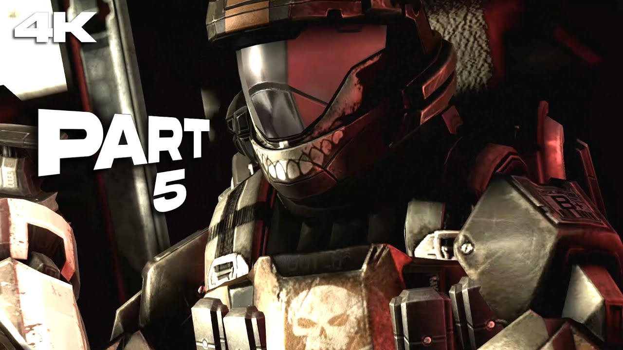 Halo 3: ODST - 4k Walkthrough Gameplay (Legendary) - Part 5 - On Alpha ...