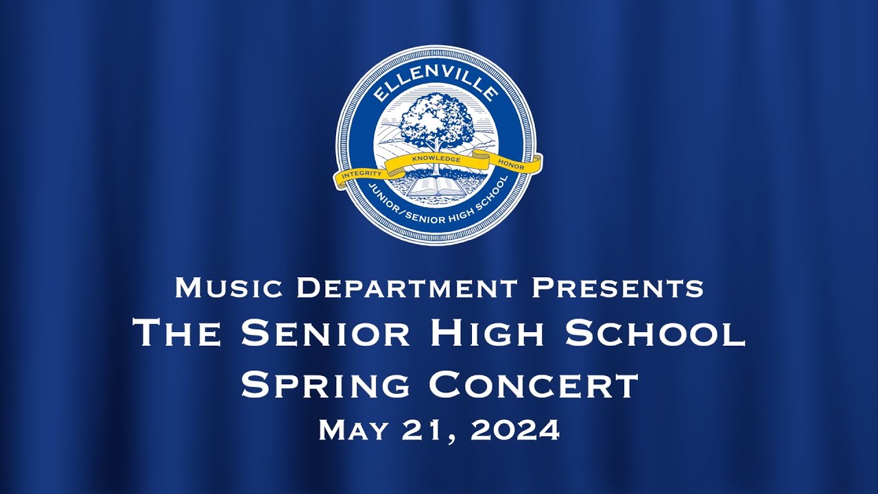 Sr High School Spring Concert - 5/21/24 - YouTube