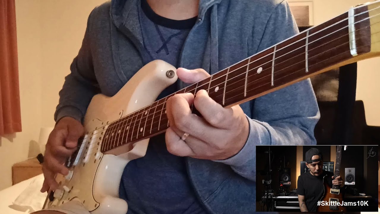 #SkittleJams10k - Entry for Jem Manuel Guitar Solo Contest - YouTube