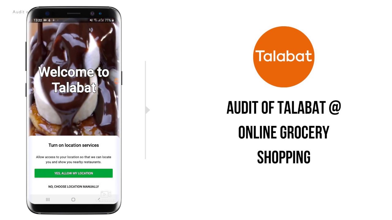 Talabat, user experience audit for "online grocery shopping" in Bahrain ...