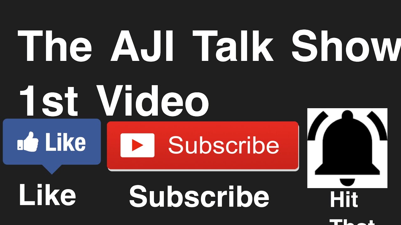The AJI Talk Show: Epsiode 1 - YouTube