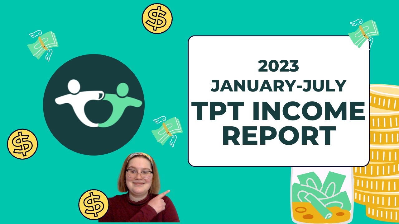 TPT 6 Month Income Report - YouTube
