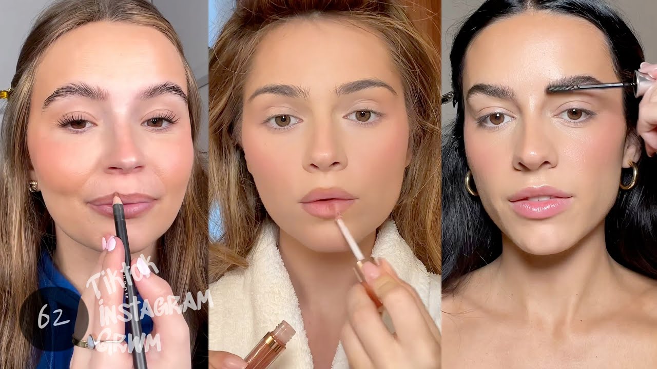 How to makeup/GRWM Tiktok compilation 2023 💄💋 - YouTube