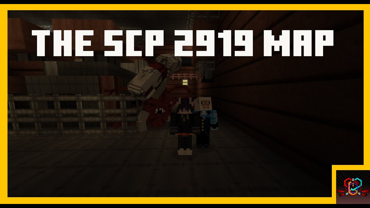 HOW DID YOU SEE ME - scp 2919 bedrock map - YouTube