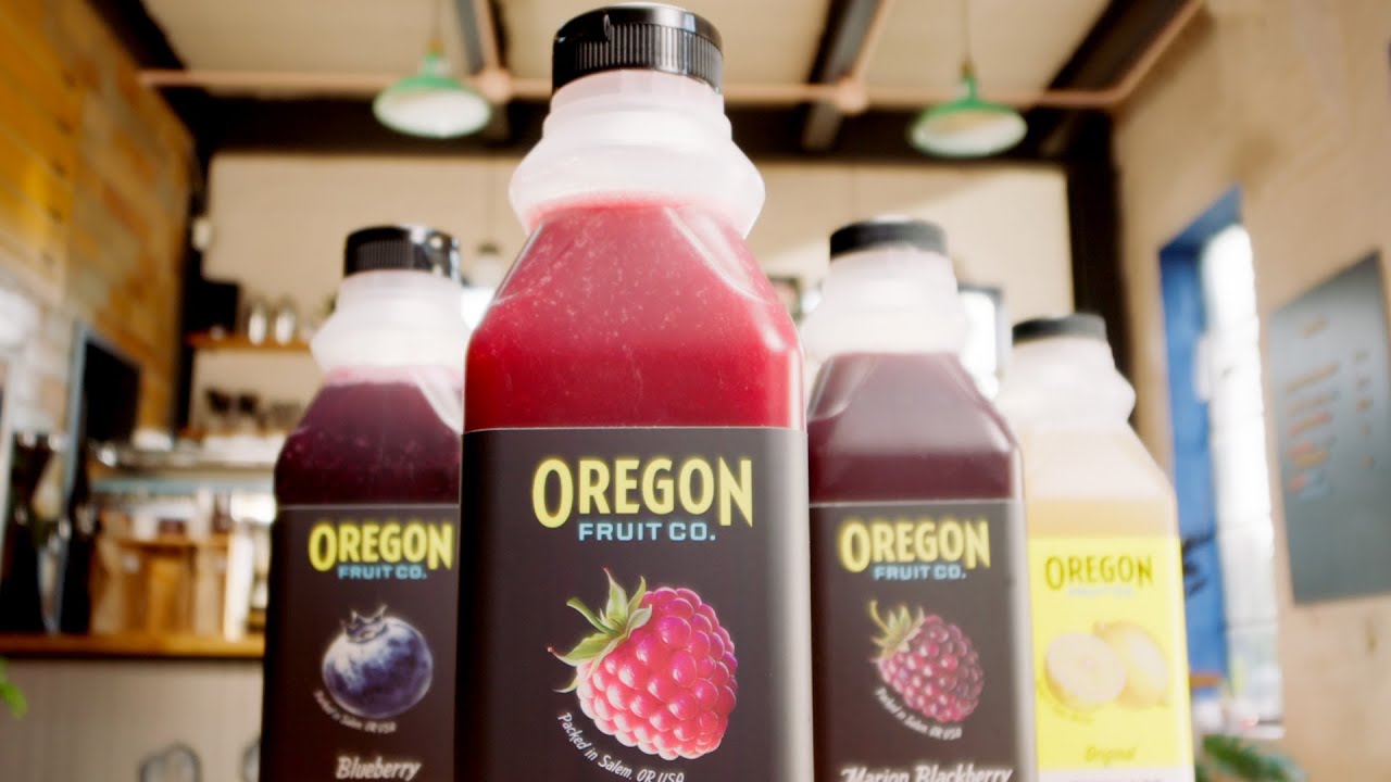 Oregon Fruit Co. | Shelf Stable Pourable Fruit | 15s - YouTube