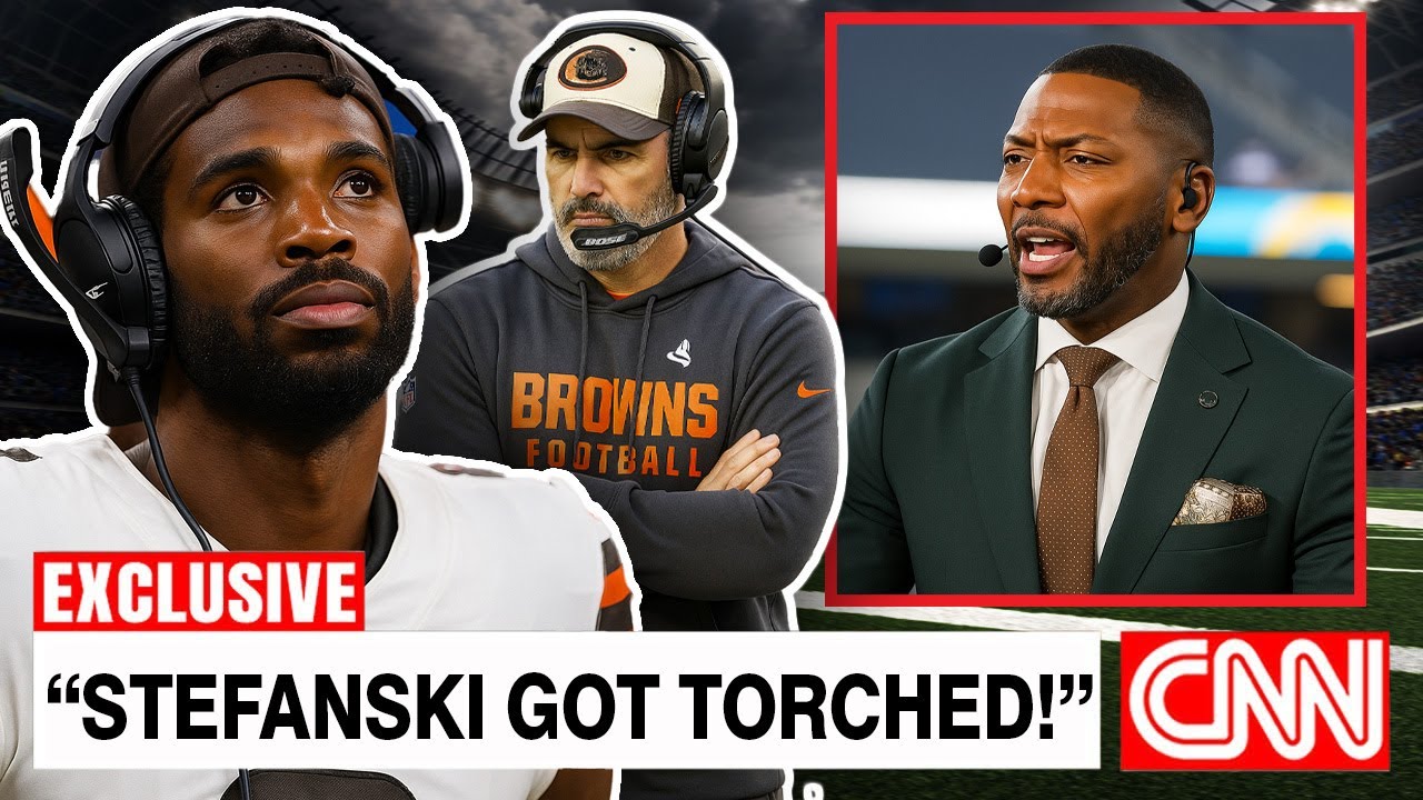 Ryan Clark GOES OFF On Kevin Stefanski After Shedeur Sanders SKIPS ...