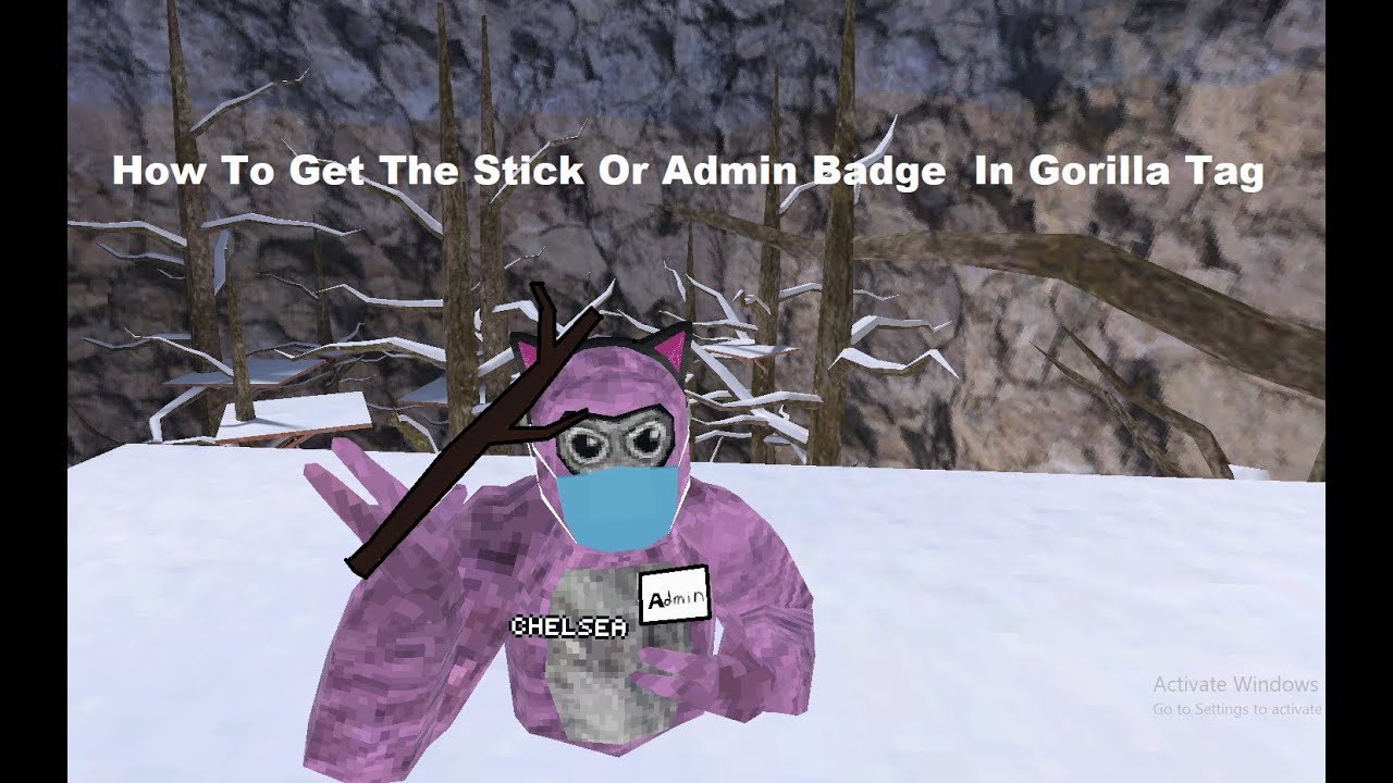 How to get the mod stick and mountain map in Gorilla Tag (CHECK ...