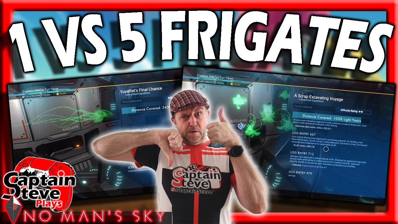 No Man's Sky Frigate Mission Testing 1 vs 5 And Rewards Gained Captain ...