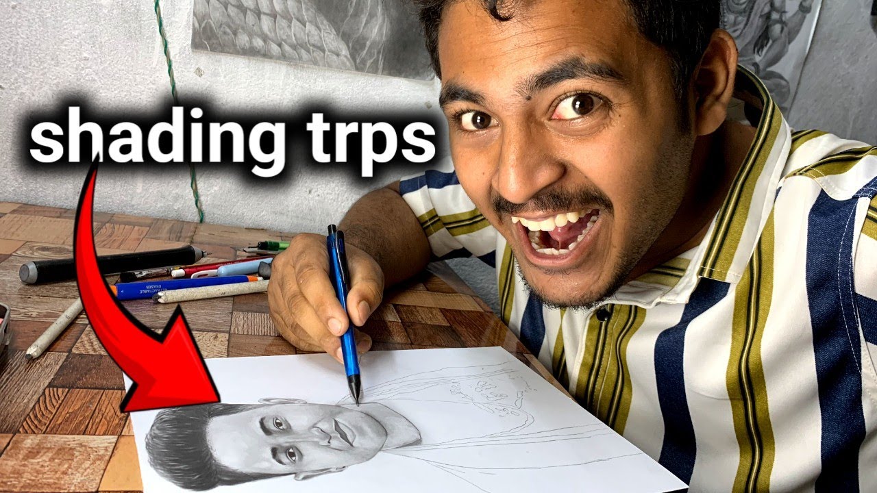 How to Do Paper Shading in Drawing | Tutorial Video - YouTube