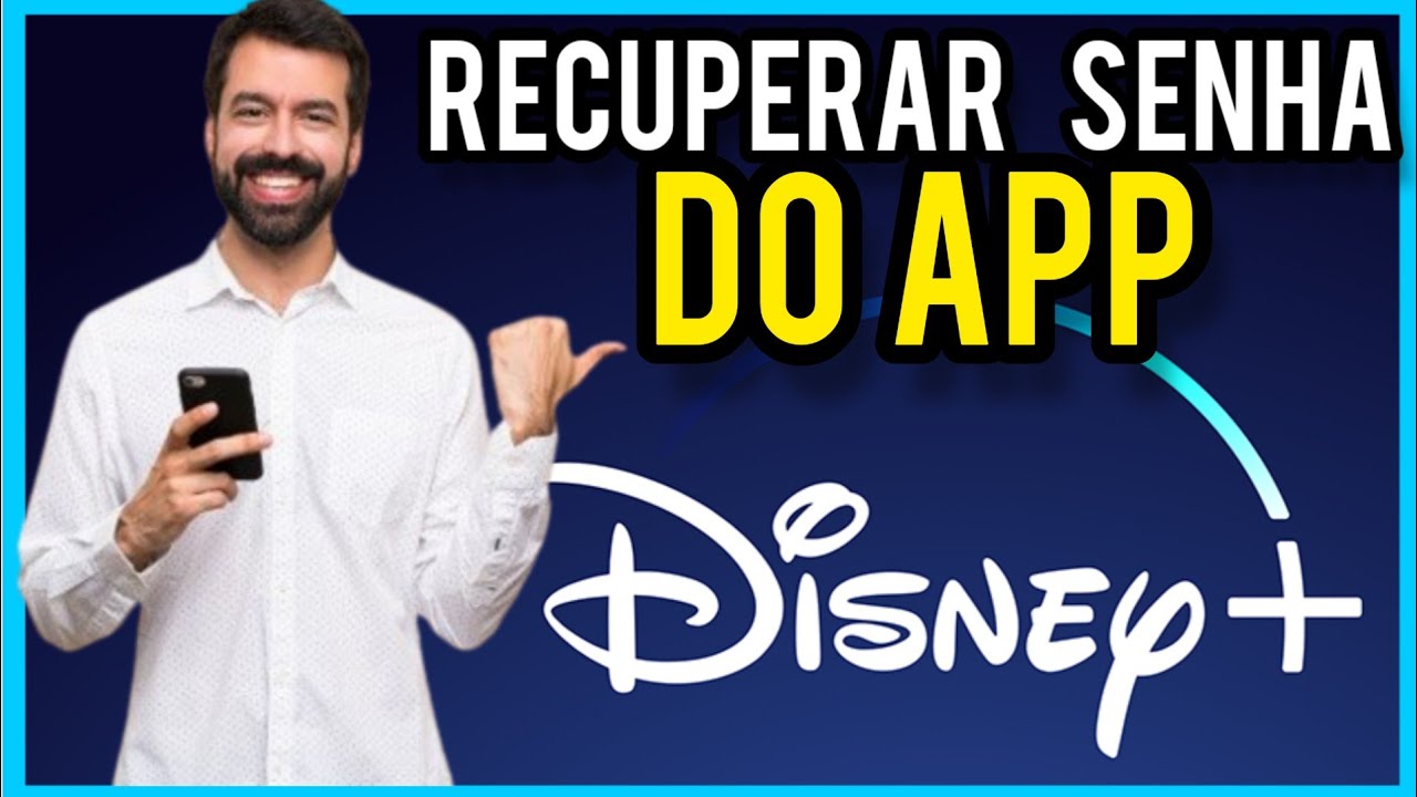Como recuperar a senha da conta Disney + - YouTube