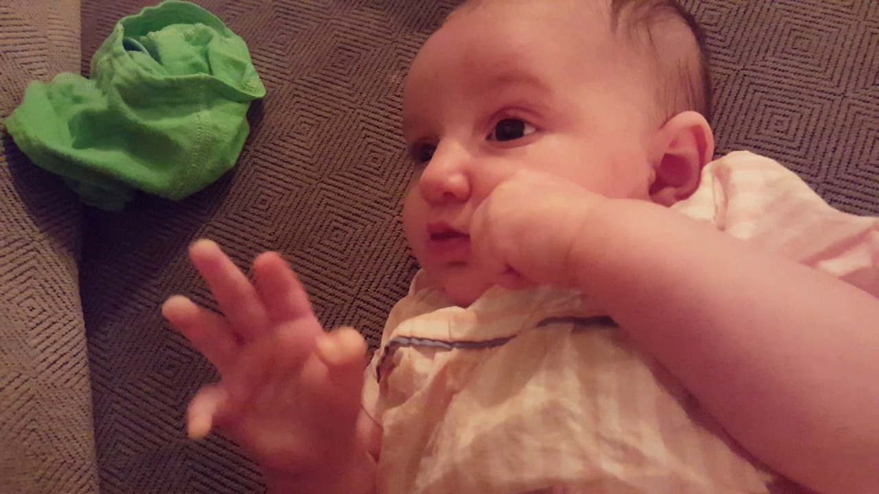 Imitating baby sounds - YouTube